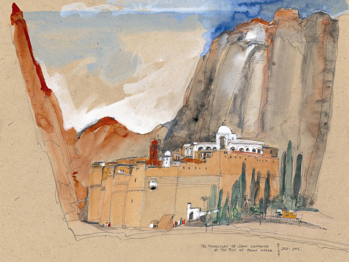 Windmills Of Your Mind: St Catherine’s Monastery Mt Sinai Egypt