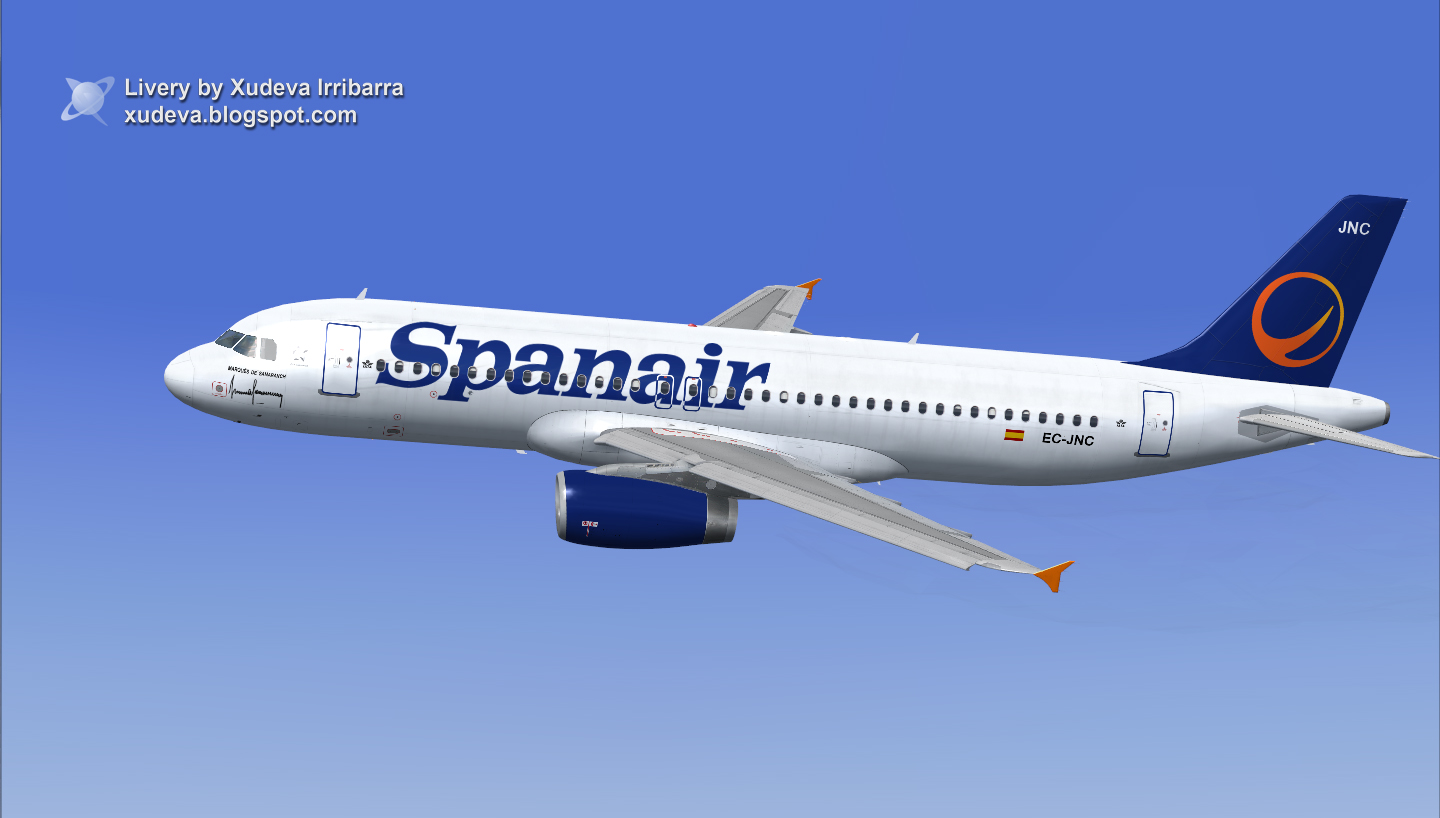 xudeva.blogspot.com: Spanair Airbus A320-232 EC-JNC "Marqués de Samaranch"