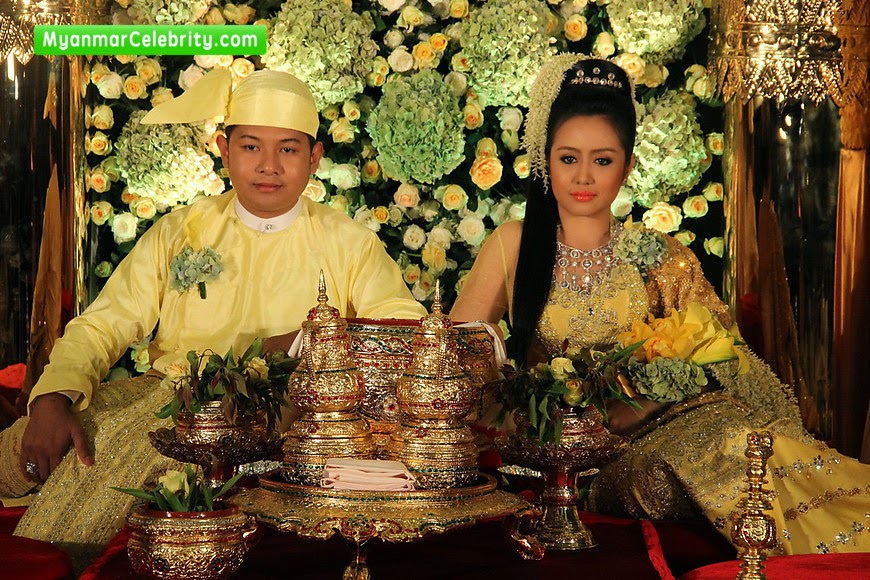 Mya Hnin Yee Lwin Married To Mg Myo Thwin | Myanmar Celebrity Couple ...