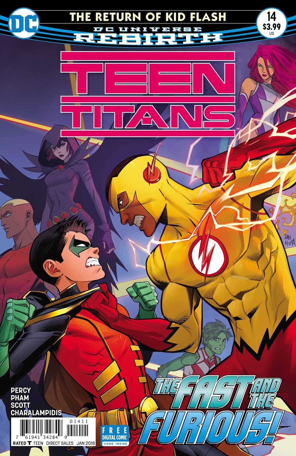 Comic Obsessed.: Teen Titans #14 Preview
