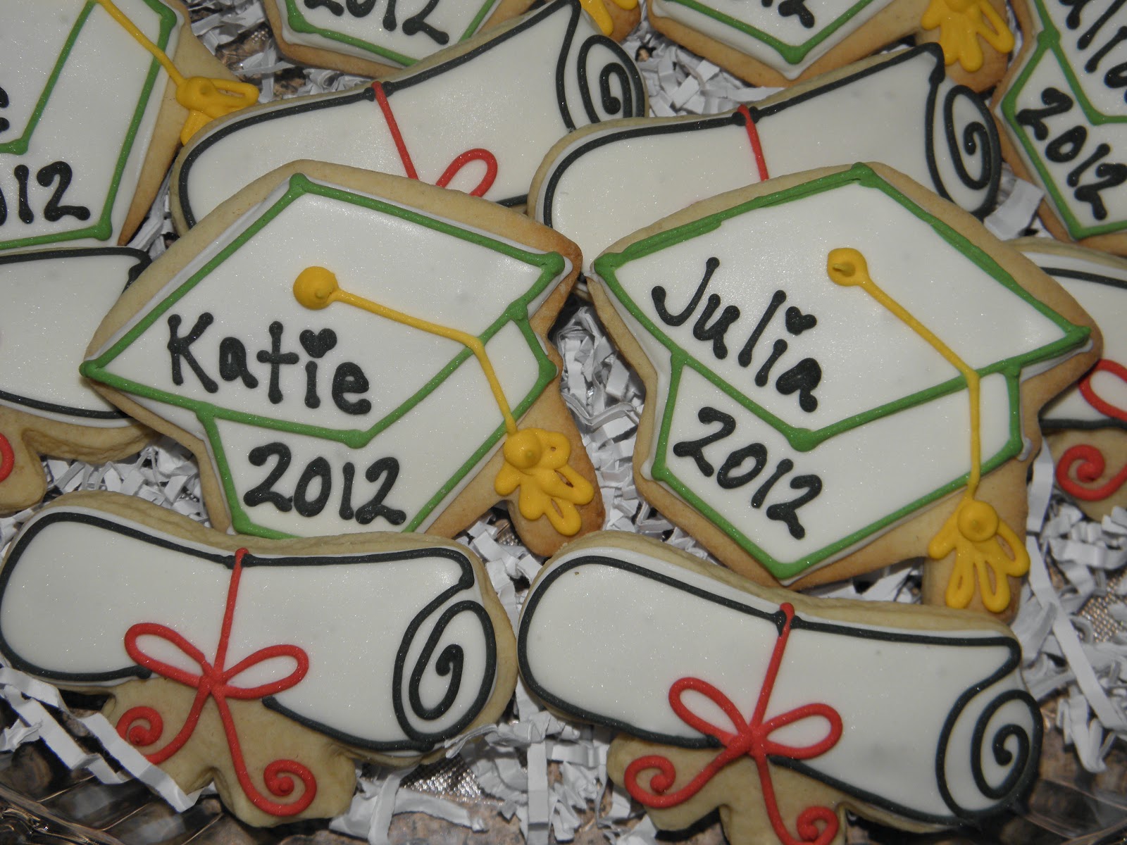Cookie Dreams Cookie Co.: Graduation Cookies!!