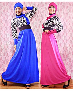 40 Gambar Desain Baju Muslim Remaja Tren 2017