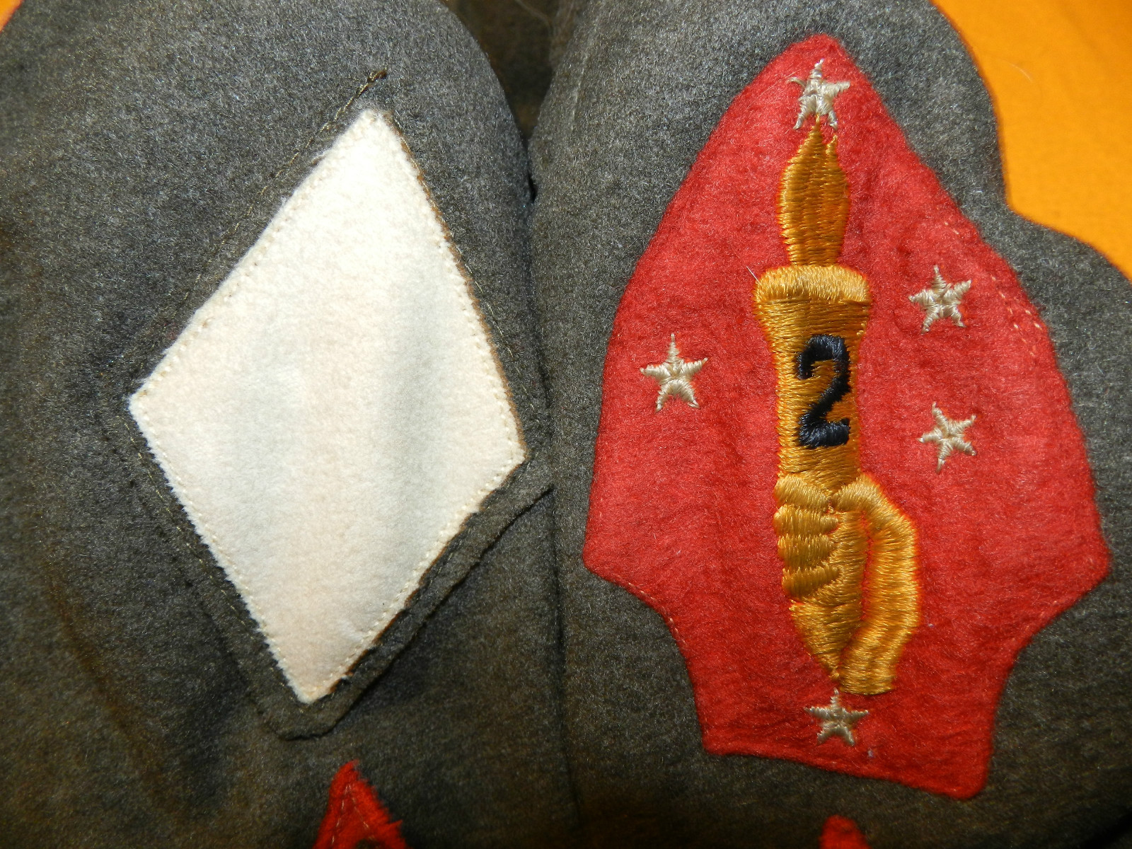 Marines In Forest Green: WWII USMC Corporal 2nd Marine Division White ...