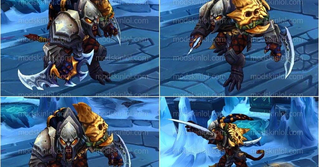 Download Mod Skin LOL 2016: Mod Skin Rengar Headhunter