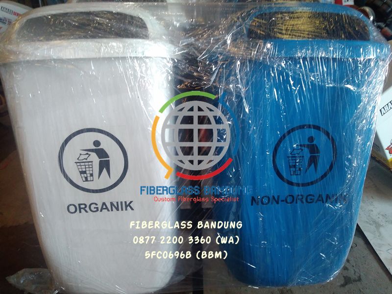 Tong Sampah Fiber - Harga Jual Tempat Sampah
