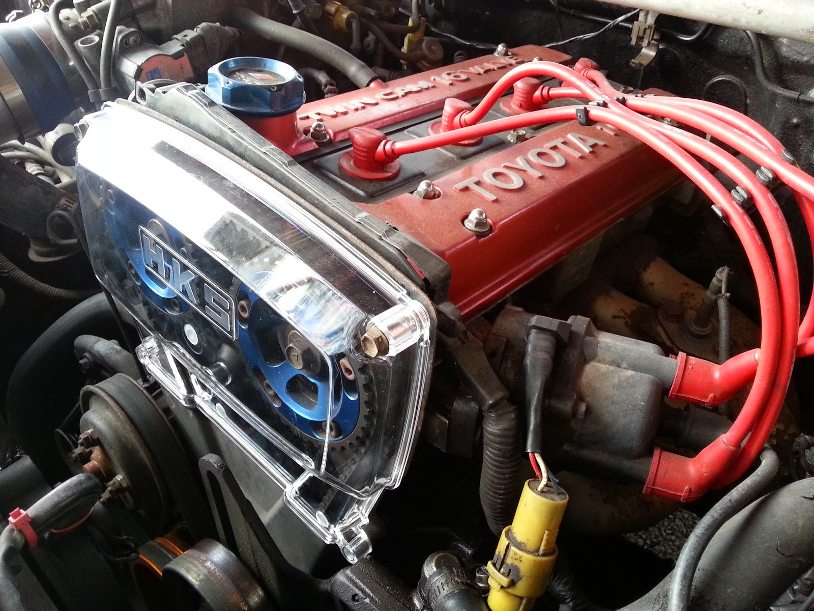 Car Accessories: TOYOTA 4AG 4AGE 4AZGE AE86 CLEAR TRANSPARENT TIMING ...