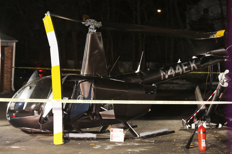 MEC&F Expert Engineers : A Robinson R44 helicopter, N44EK, hit a garage ...