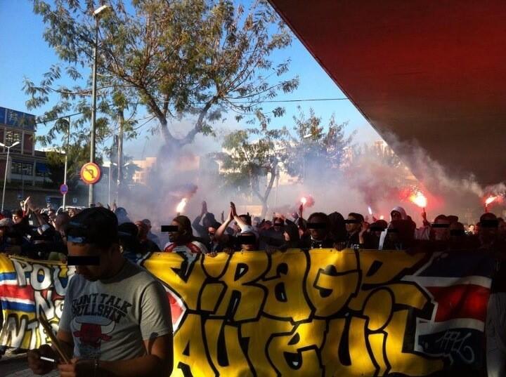 Ultras of Spain: FC Barcelona - Paris Saint Germain