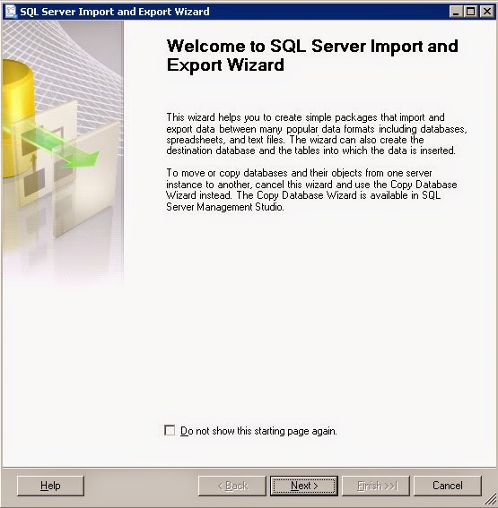 DBA's Tricks & Tips: Bulk data loading into SQL Server Database from Excel DBA's Tricks & Tips: Bulk data loading into SQL Server Database from Excel