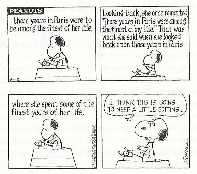 How to Start Off NaNoWriMo? Some Writing Advice From Snoopy | Self ...