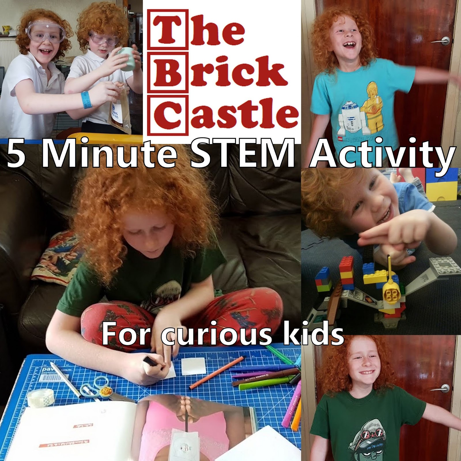 The Brick Castle: 5 Minute STEM Activity 2 - The Floating Arm Trick