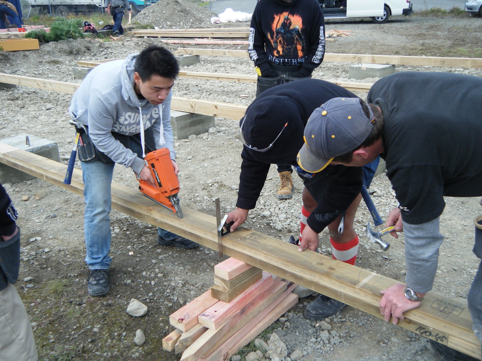 Paul M Building Blog: Straighten/Level Bearers