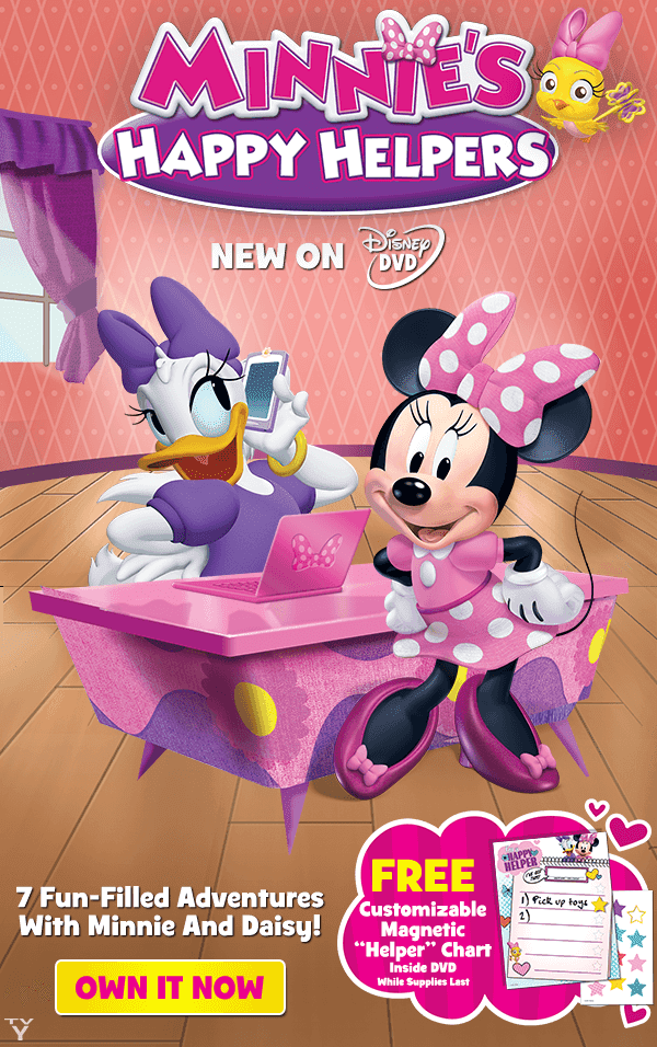 Inspired by Savannah: Available Today on DVD -- Minnie's Happy Helpers ...