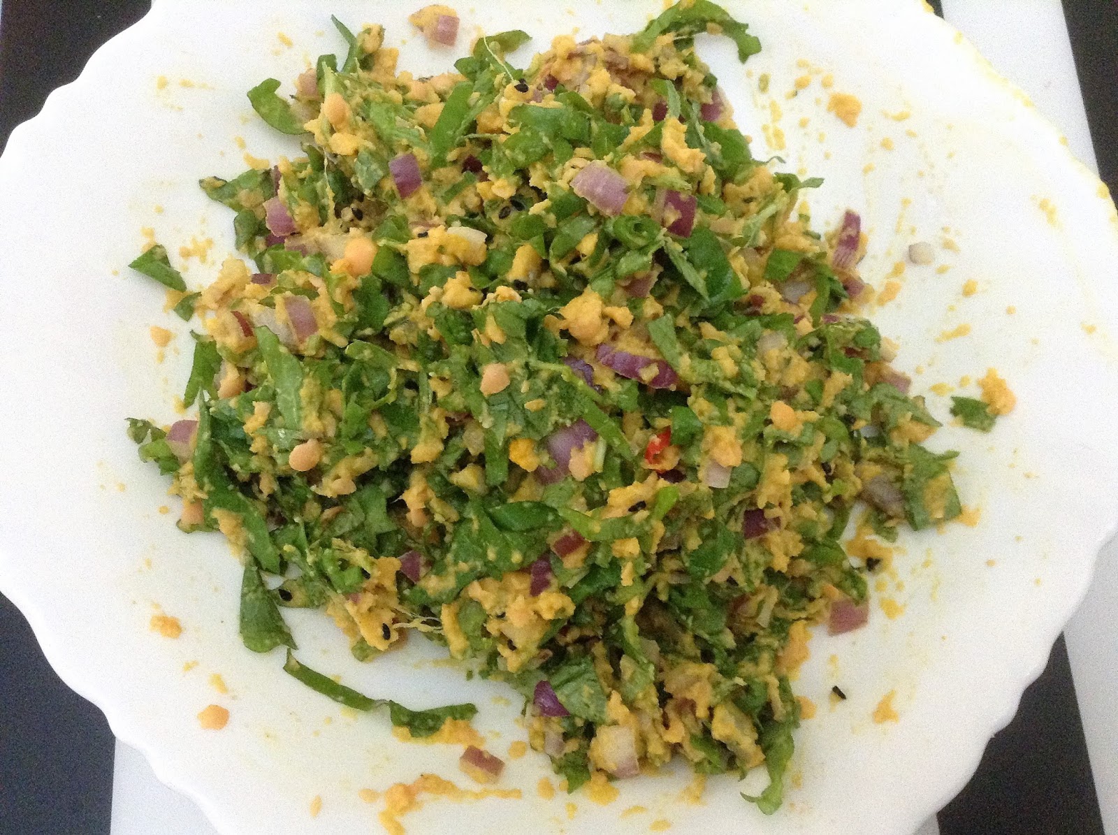 Bethica's Kitchen Flavours: Thankuni Pata Bora (Centella Leaves ...