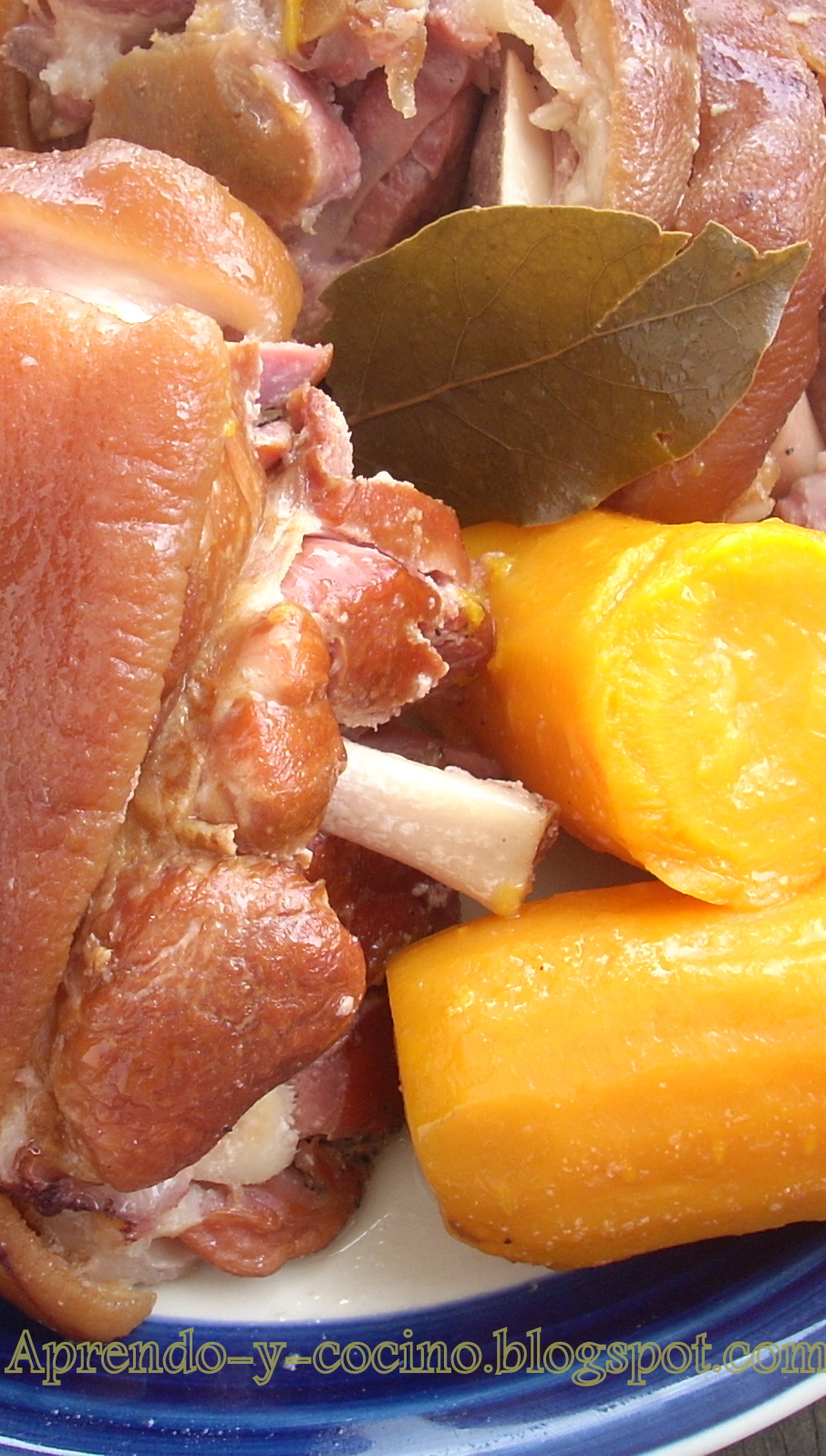 Aprendo y Cocino: CODILLO A LA ALEMANA