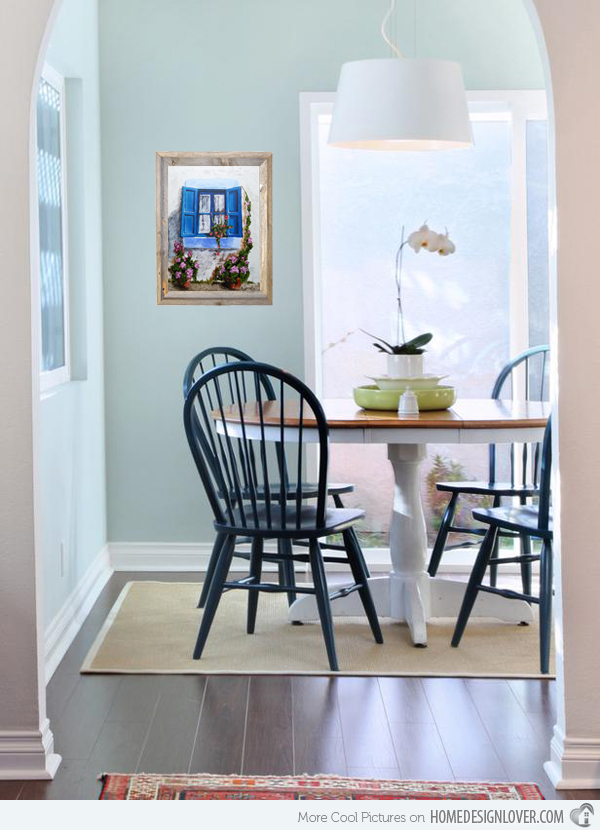 Anna Ozcullu's daily paintings: Painting a day "Blue window"