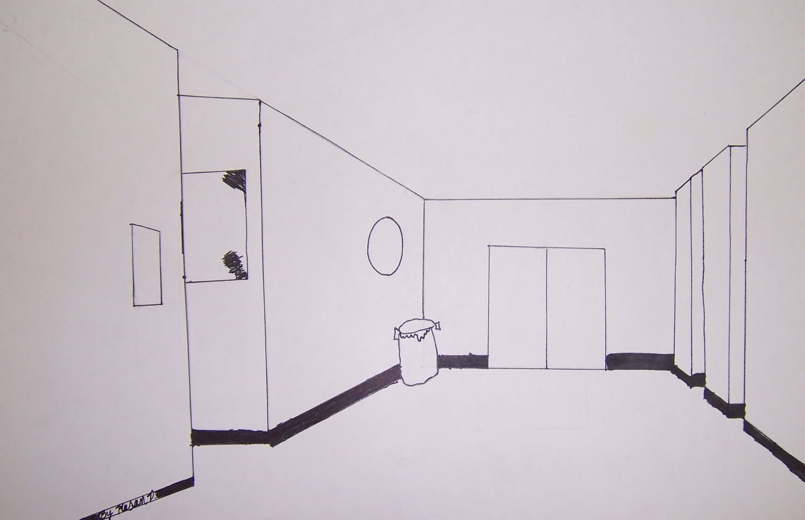 Amanda Caucci Art Instructor: Drawing Techniques Unit - One Point ...