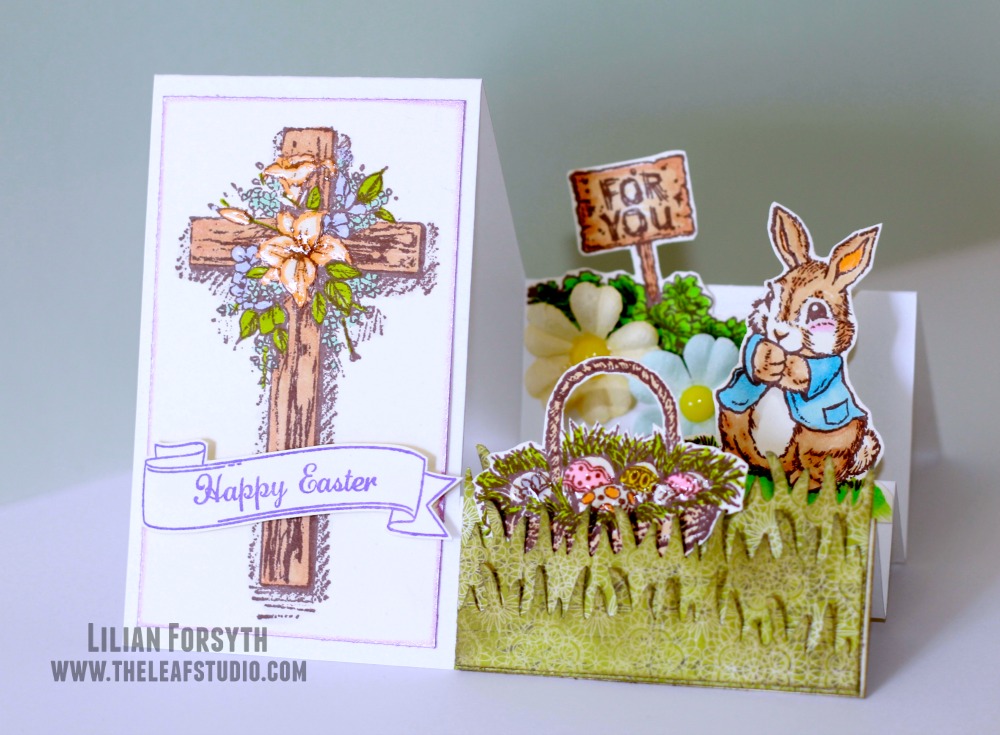 Decorate to Celebrate DT Challenge #96: Easter Side Step Card - The ...