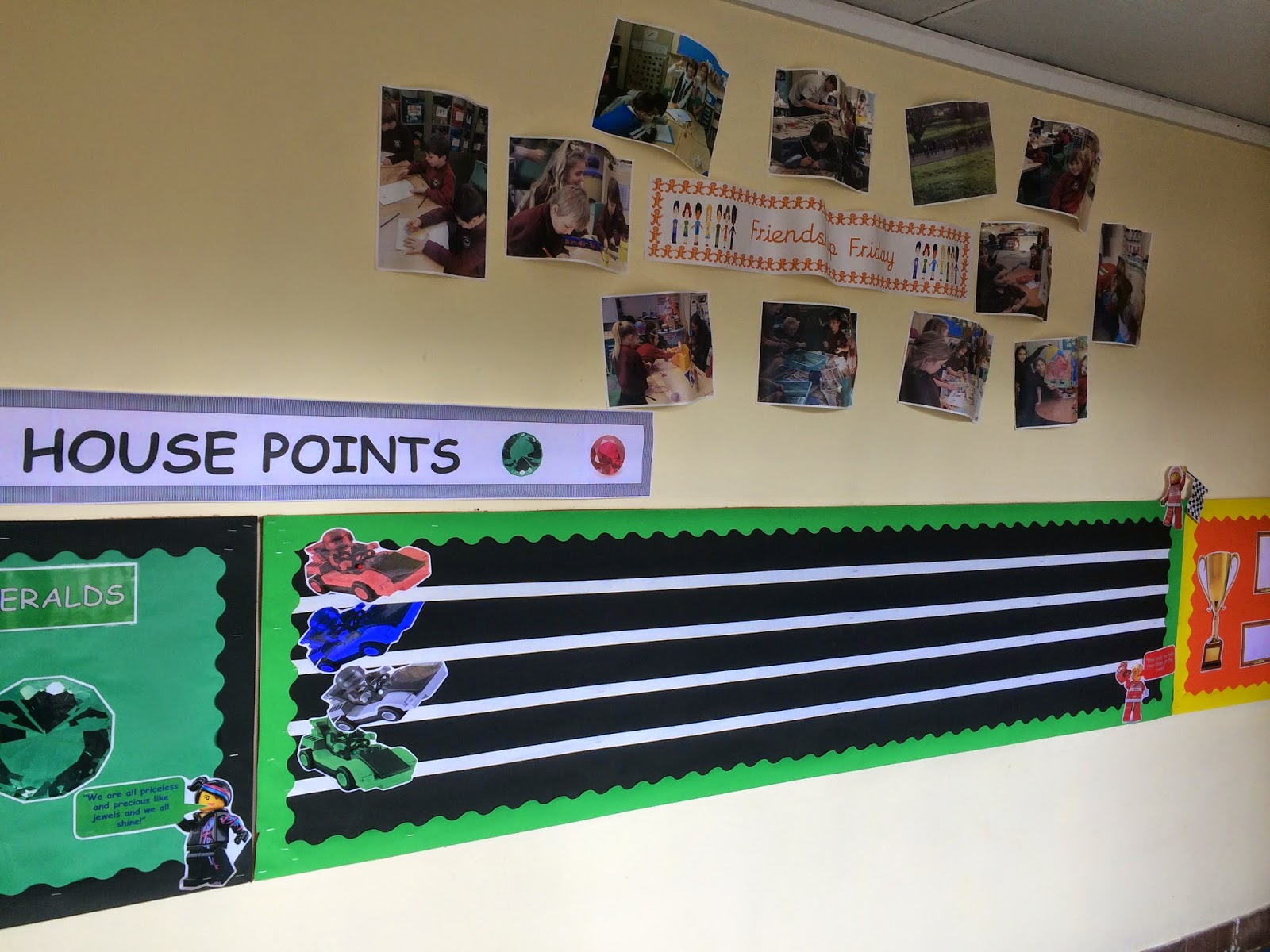 School Displays: School Displays - House Points