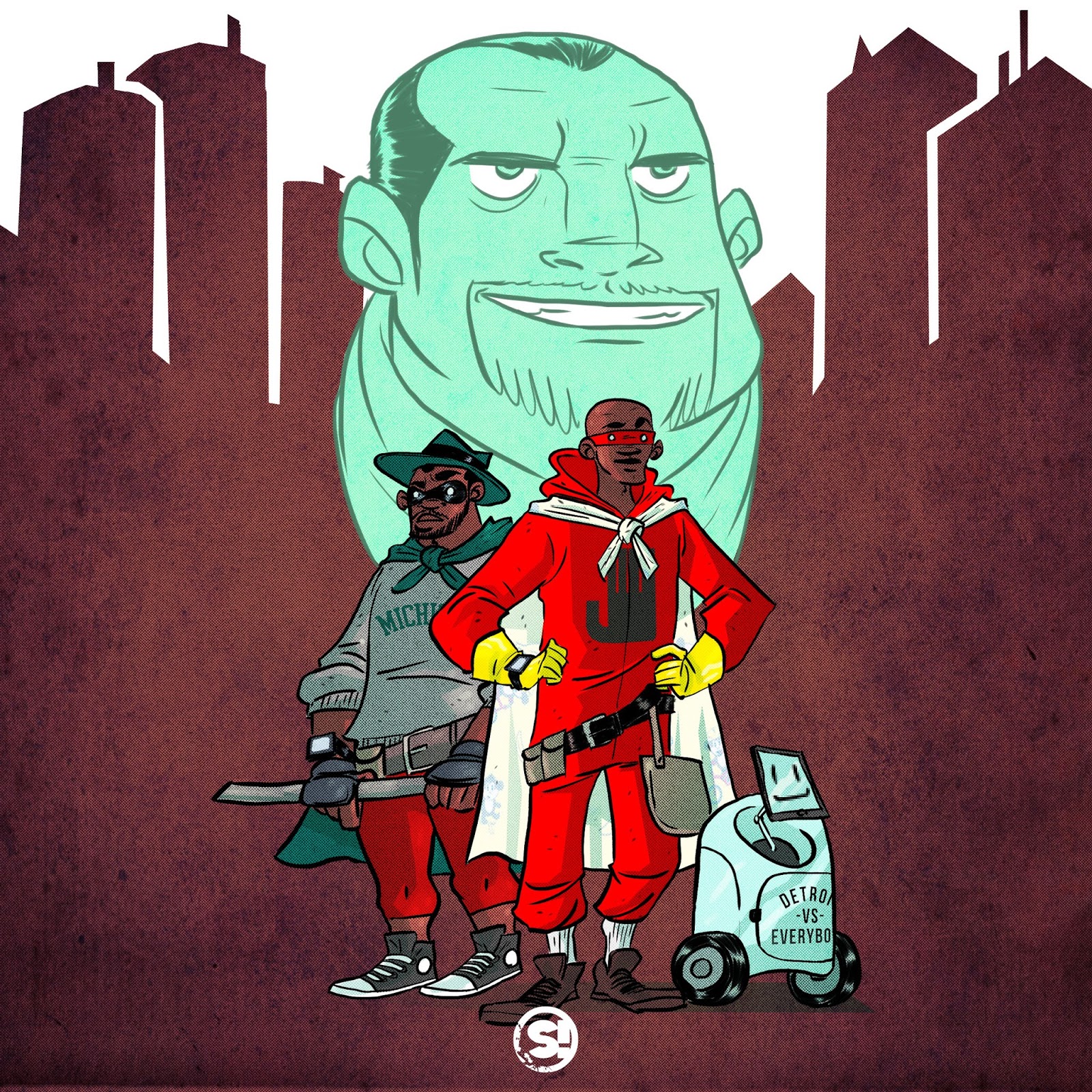 Meteor Man And Blankman