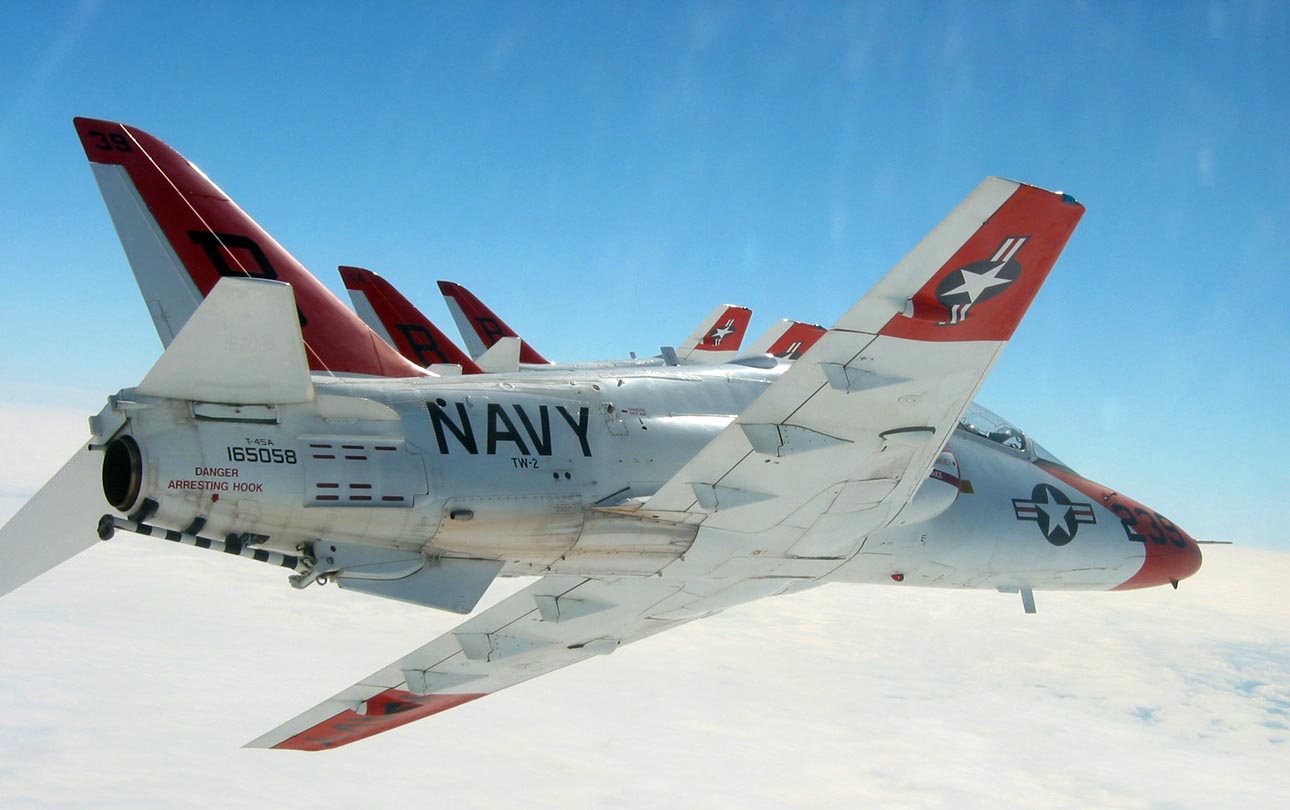 FDRA - Fuerza Aérea: Entrenador avanzado: McDonnell Douglas/BAE T-45 ...