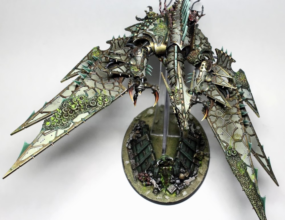Showcase: Nurgle Heldrake - Tale of Painters
