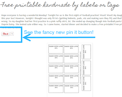 Sweetly Scrapped: Adding A Pinterest Button to EACH Blog Post Tutorial