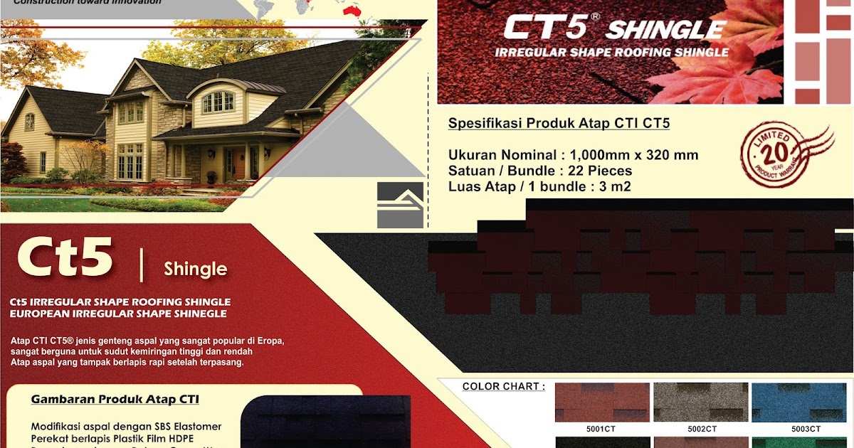 CTI 5 | Atap CTI | ATAP ASPHALT BITUMEN | ATAP CTI SURABAYA