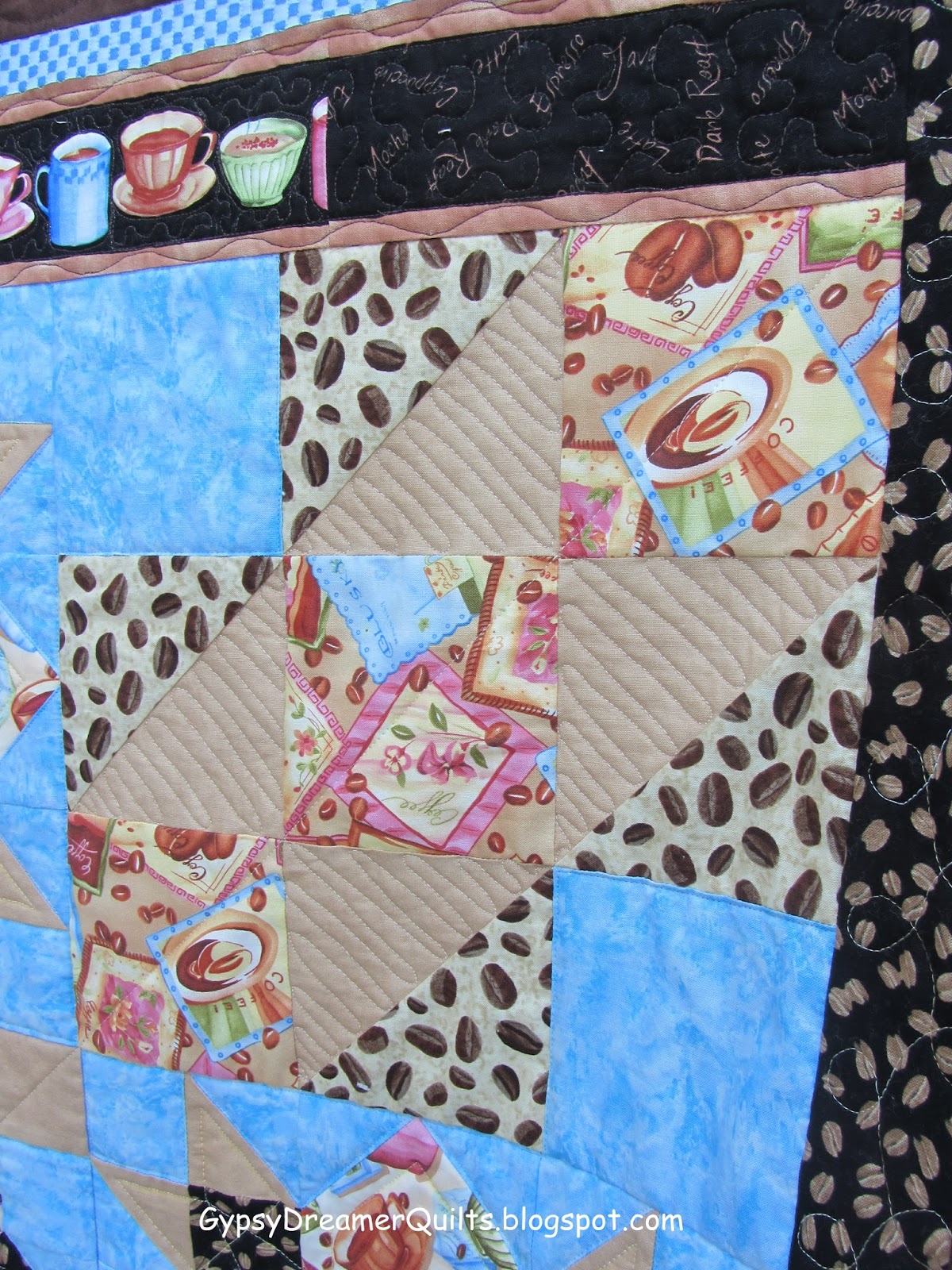 Gypsy Dreamer Quilts: Coffee Anyone? is finished!!!
