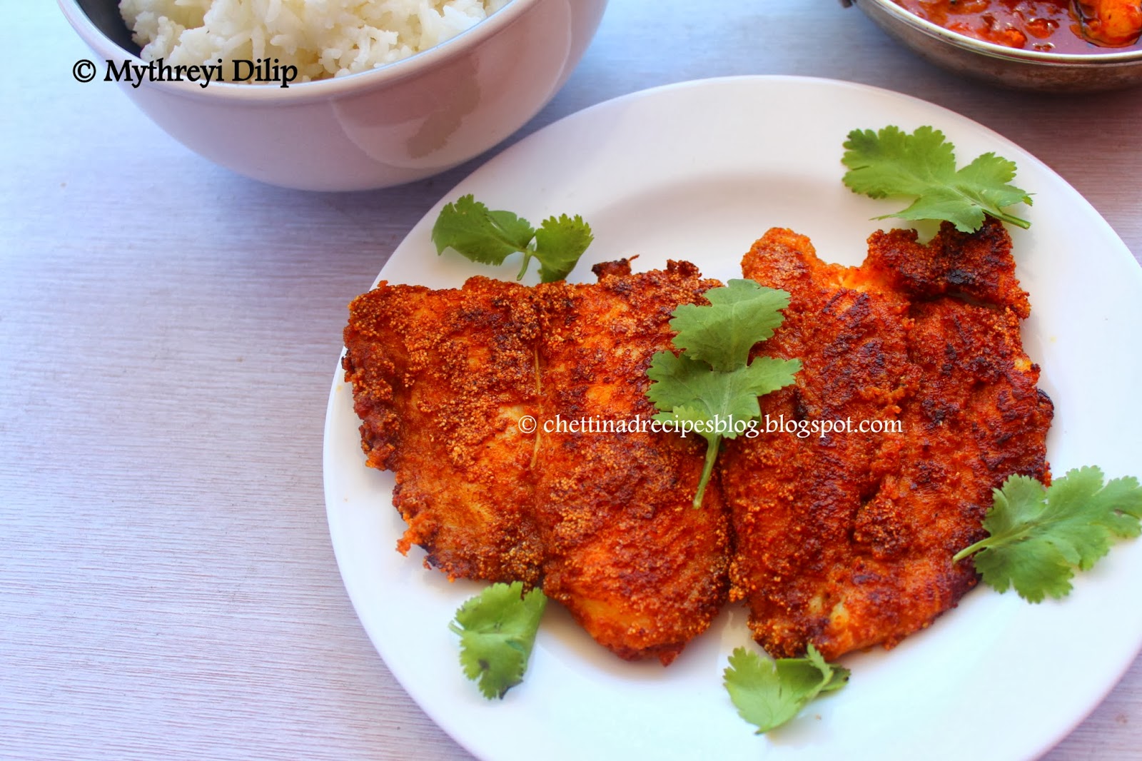 Rava Fish Fry / Meen Varuval - Chettinad Recipes