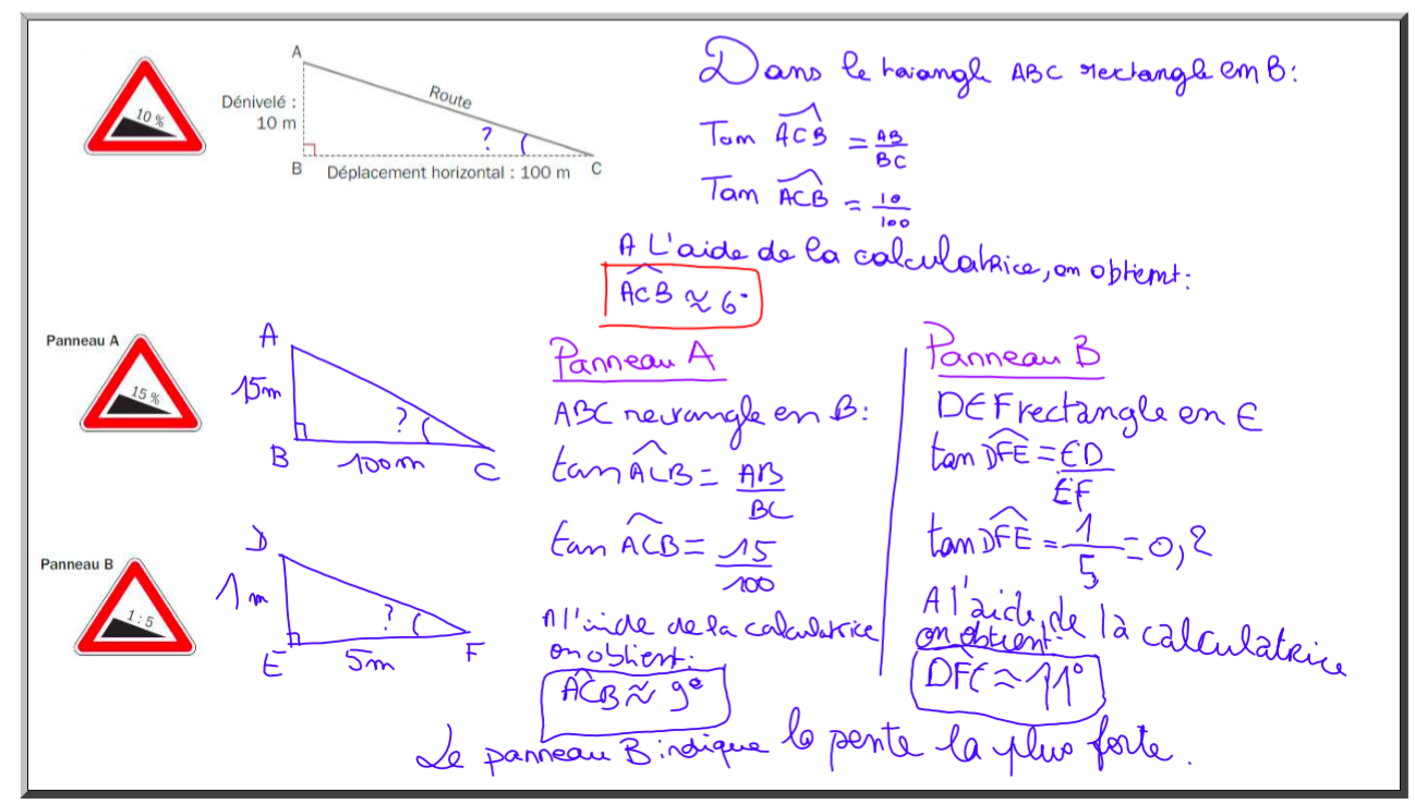 JJMath Le blog de Mme Jacquet: 3ème - Exercices de trigonométrie ...
