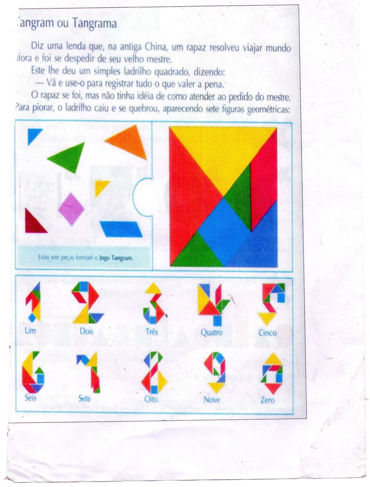 A História Do Tangram - BINKEDU