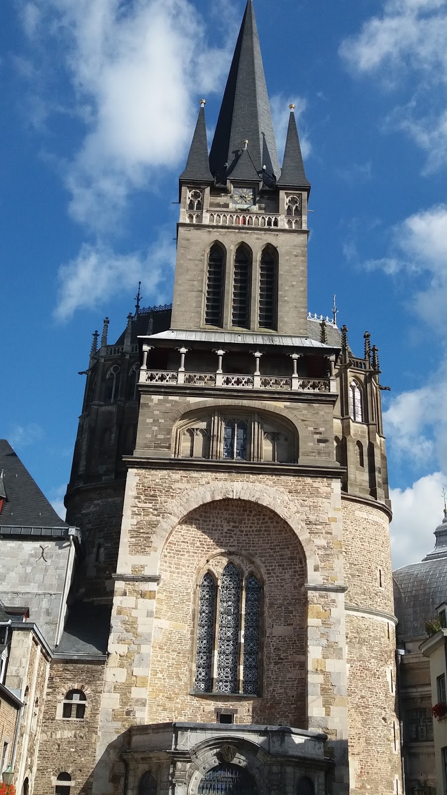 Mijn fietstocht foto's: 3 landenpunt & Aken