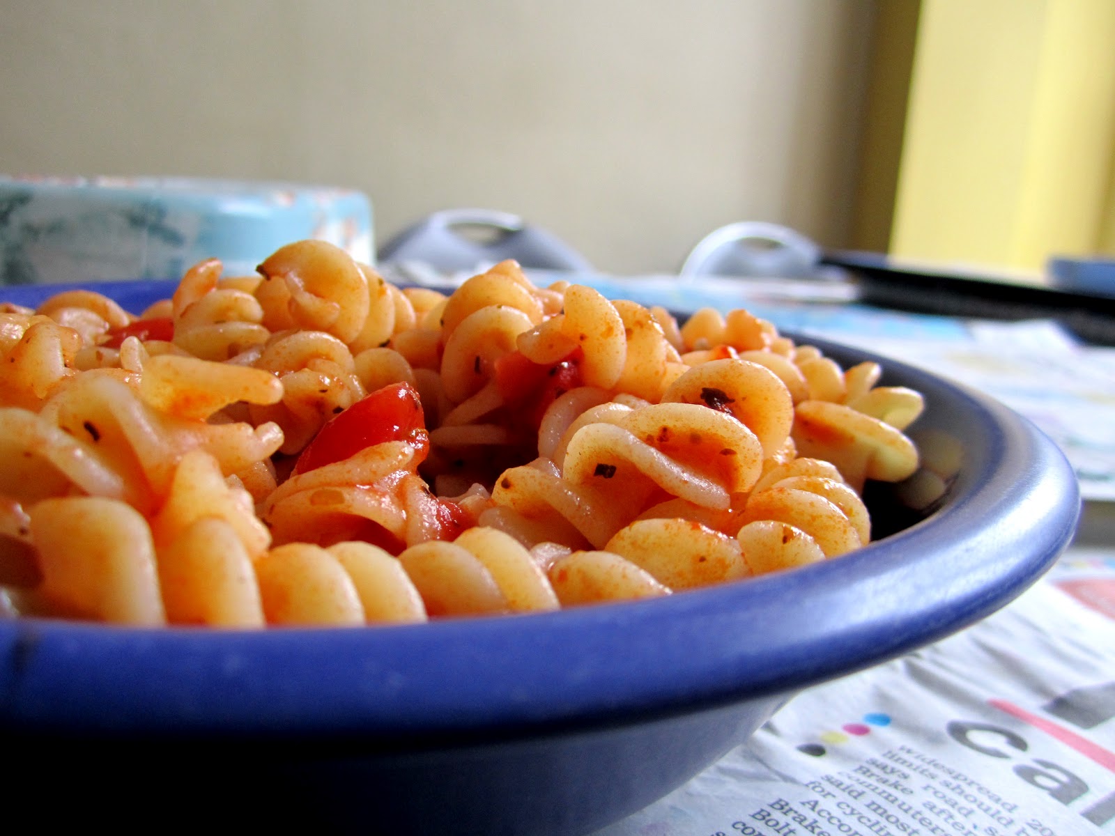 This Is Uni Food: Simply simple pasta sauce. With a moustache.