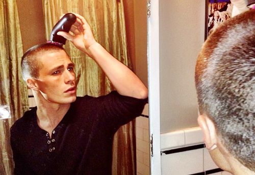 Colton Haynes New Buzz Cut | Oh yes I am