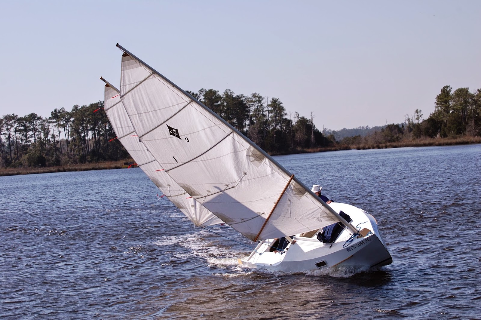 Sailing and Paddling with Doug: Sea Trials - the B&B Messabout