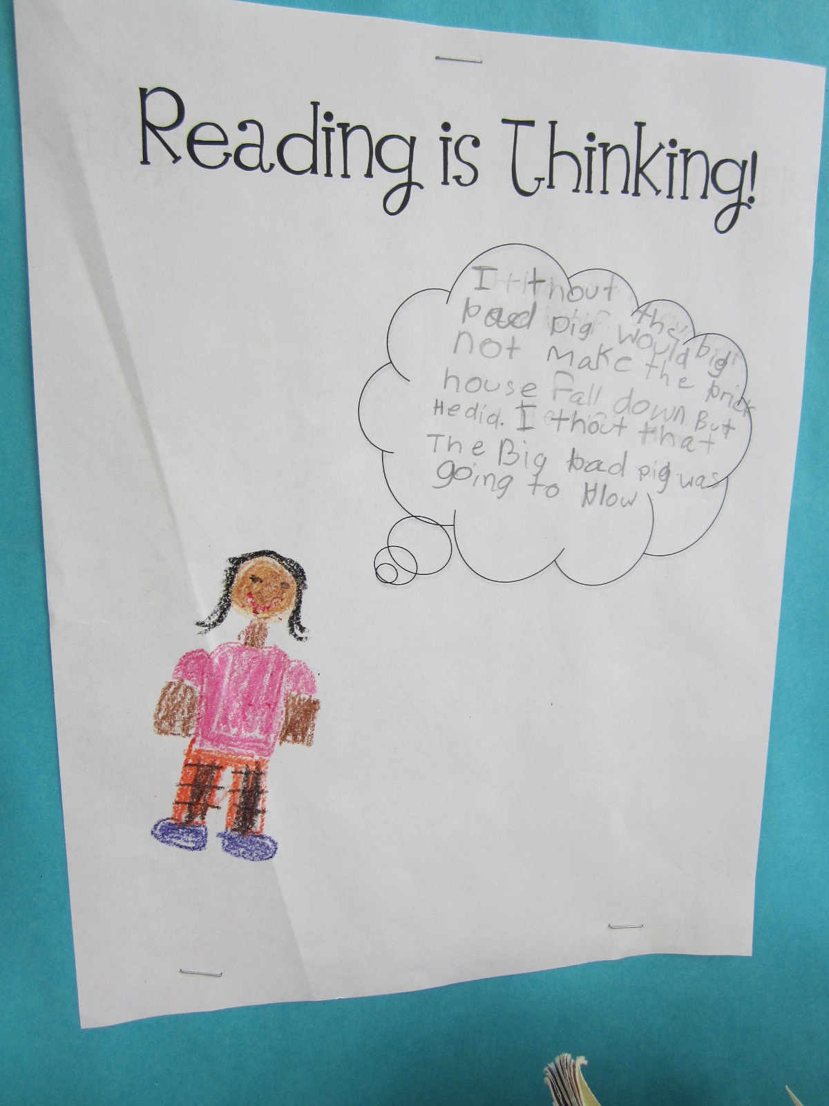 Lacy's Letters: Reading Is Thinking!