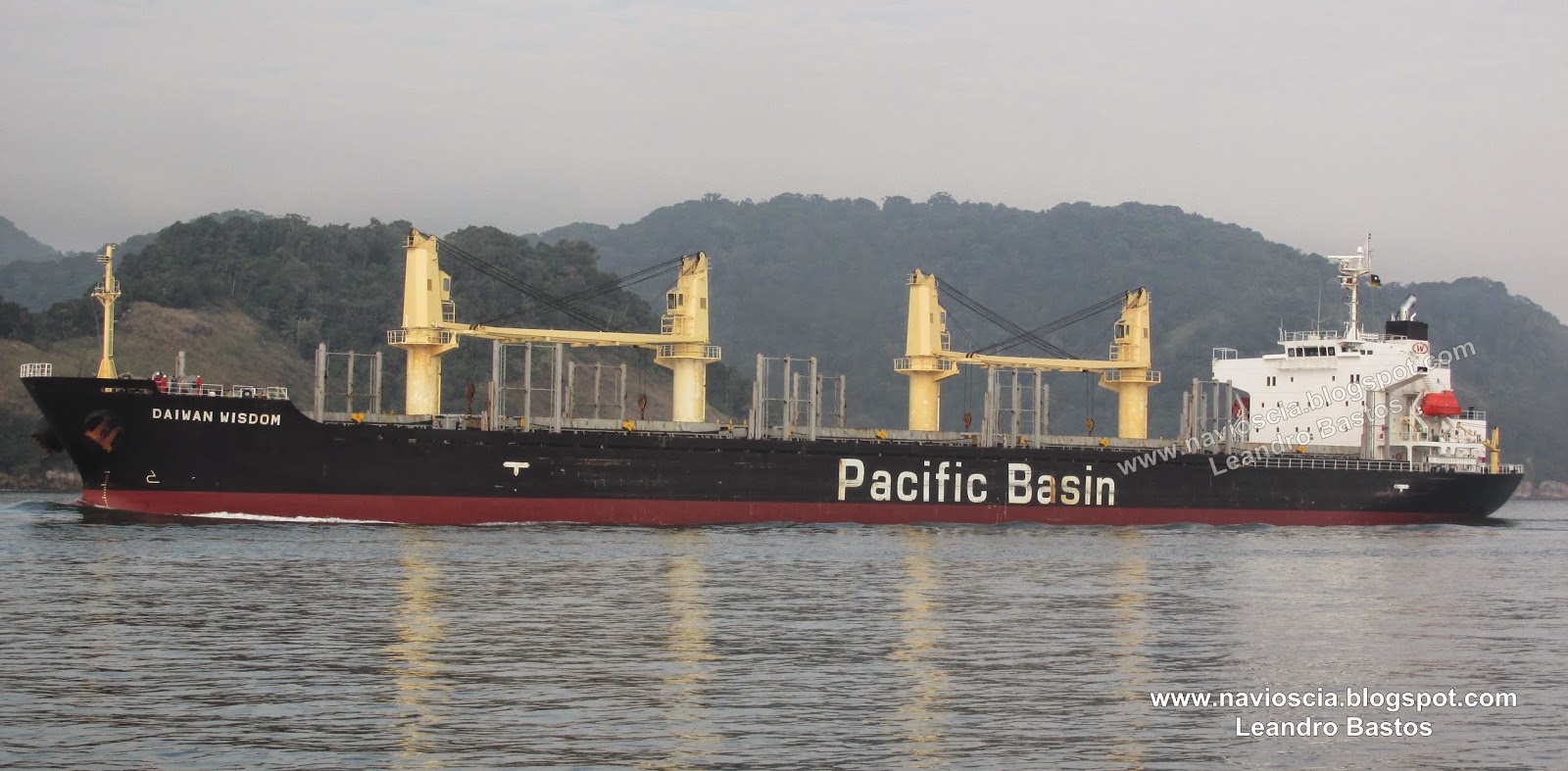 Navios de Santos & CIA: Navio DAIWAN WISDOM