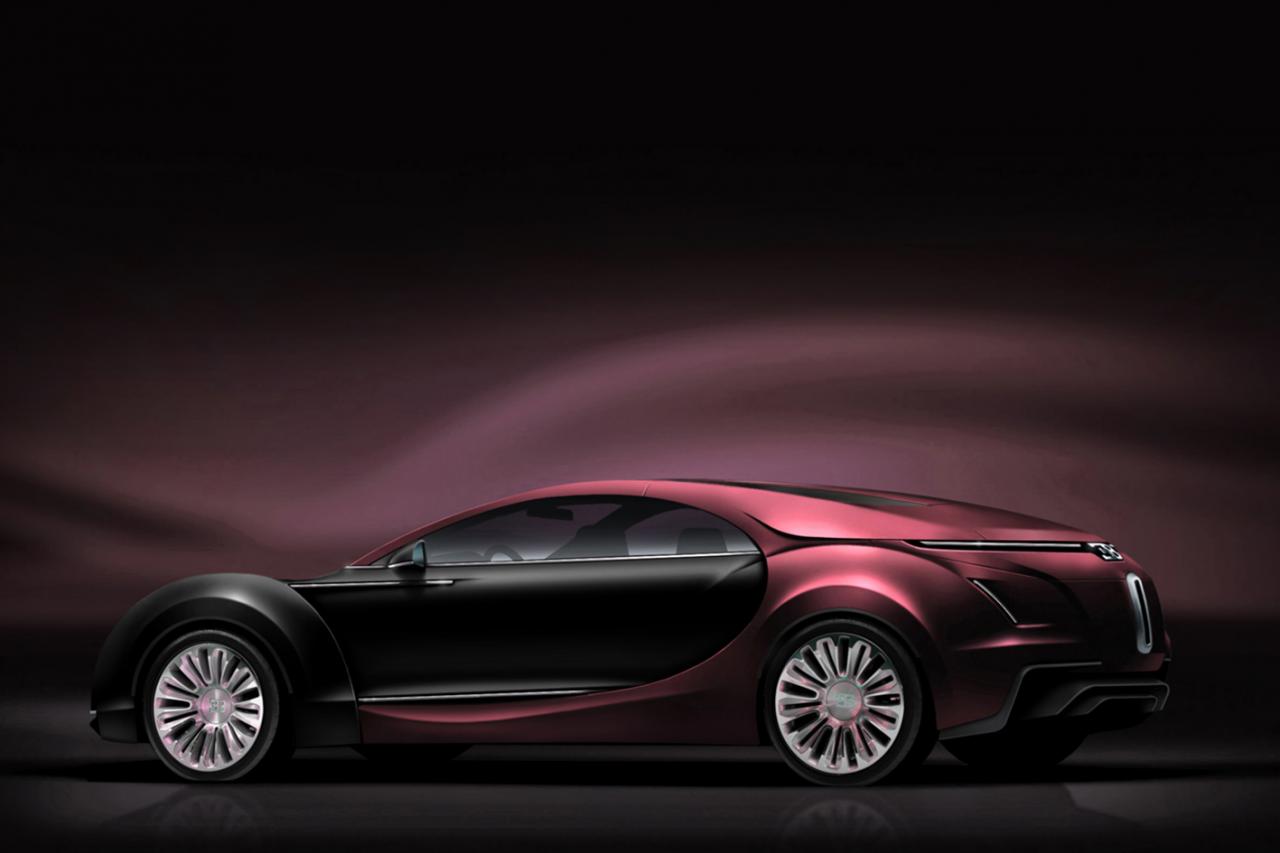 Garage Car: Bugatti 16C Galibier Super Sedan Concept Study