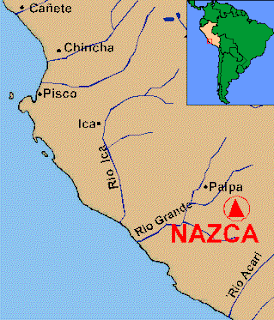 Historia, Dioses y Leyendas: La cultura Nazca - Localización y economía.