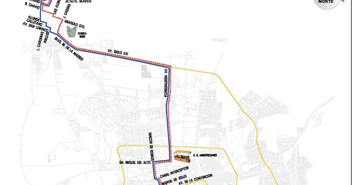 Rutas de Camiones Aguascalientes: Ruta 06