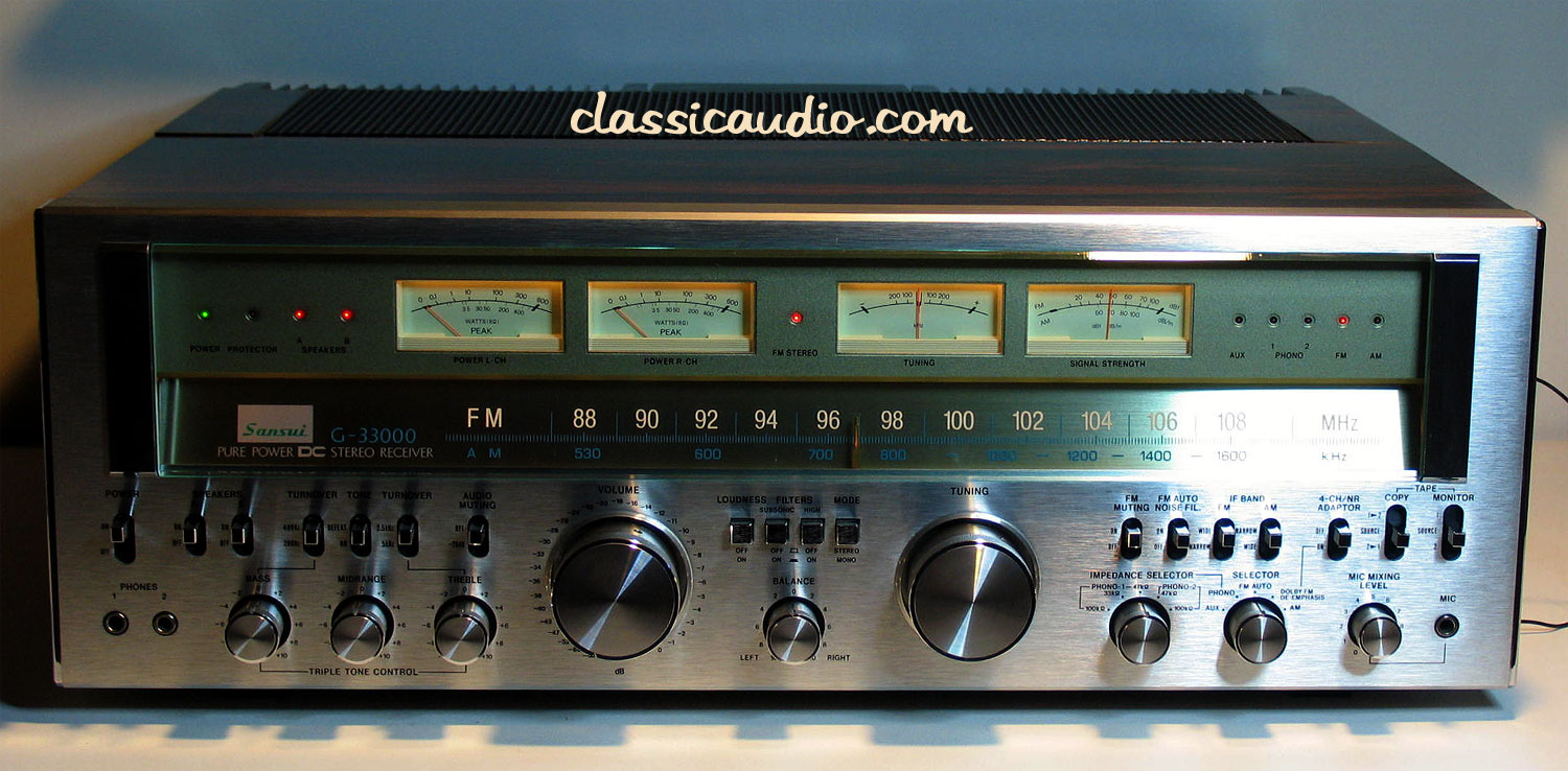 Sansui G-33000 - Stereo Receiver | AudioBaza