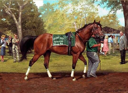 Horse Country Chic: Afleet Alex - The Underrated Race Horse