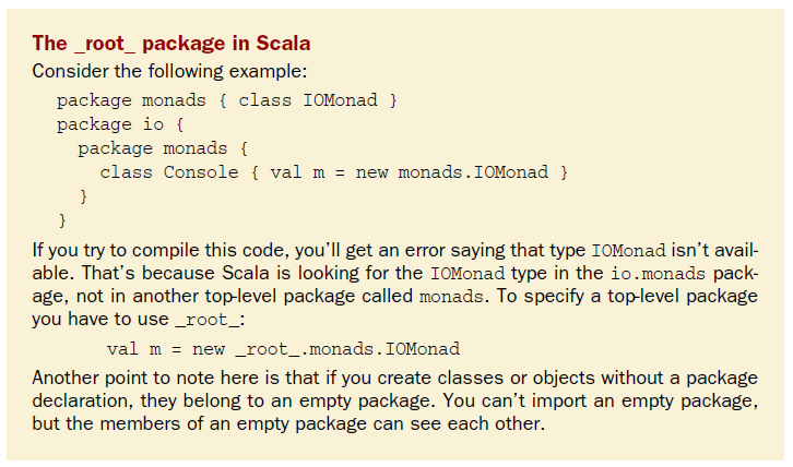 程式扎記: [Scala IA] The Basics : Ch3. OOP in Scala - Packaging & imports