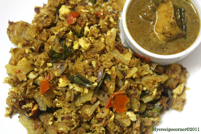 Mye's Kitchen: Muttai Kothu Parotta/ Egg Kothu Paratha.