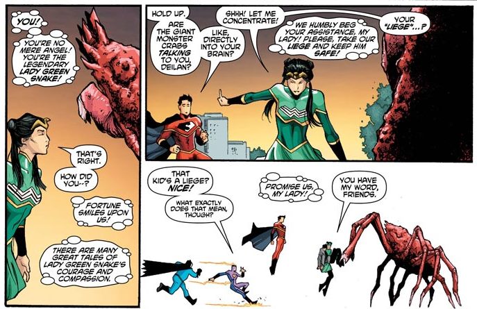 Supergirl Comic Box Commentary: Review: New Super-Man And The Justice ...