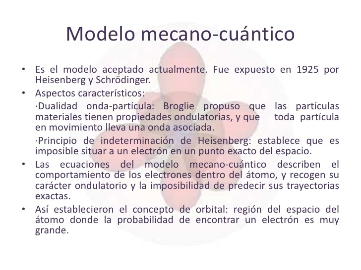 La Quimica : Modelo Mecanico - Cuantico
