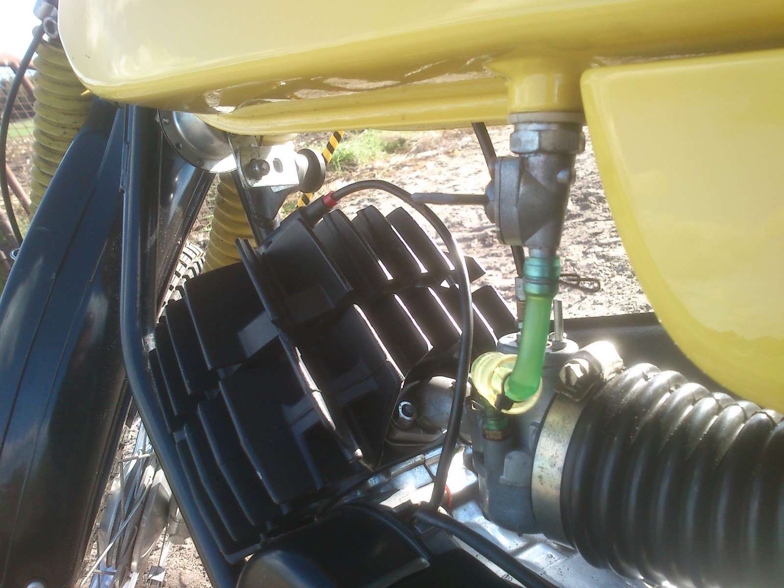 Erik`s Puch Cross Competición: 1983 Puch Ranger TT - Cross Modification