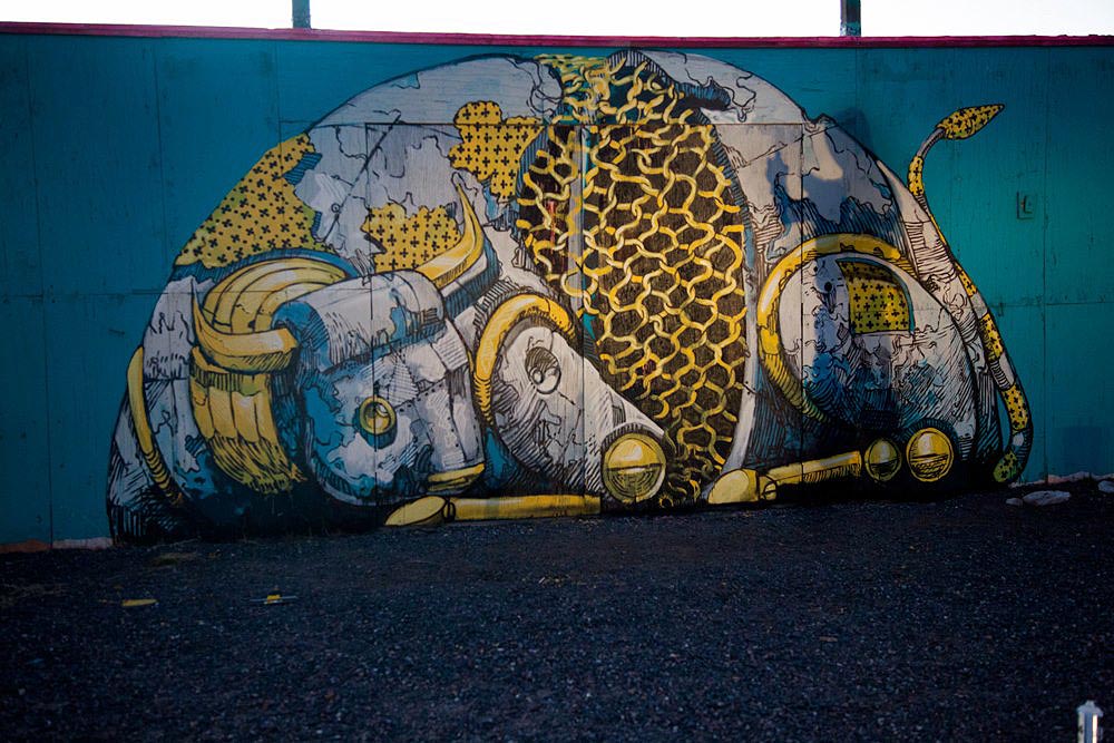 Pixel Pancho x Never2501 New Mural In Arizona, USA – StreetArtNews