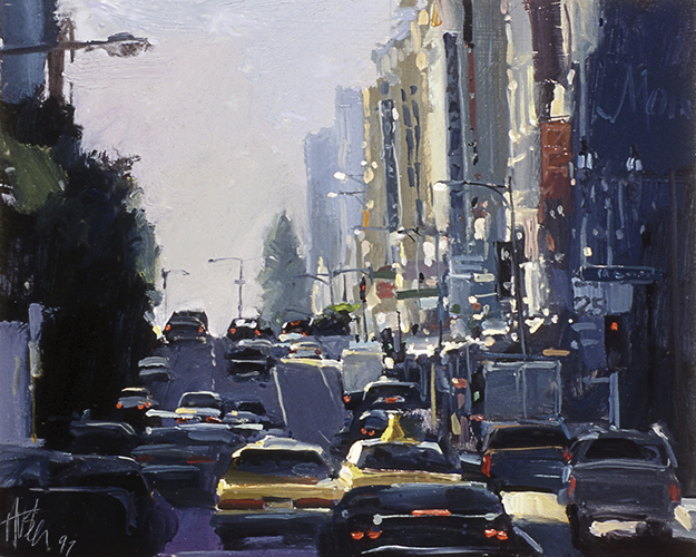 Art Contrarian: Ken Auster, Mostly-Urban Impressionist